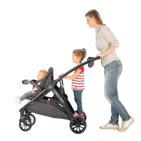 CHICCO WE STROLLER-BLACK - chicco