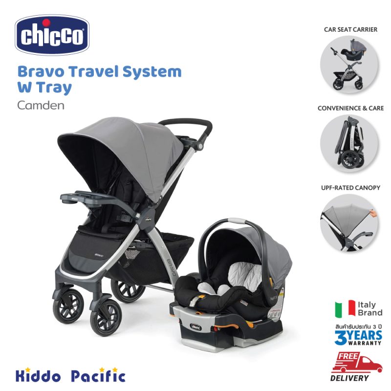 CHICCO WE STROLLER-BLACK - chicco