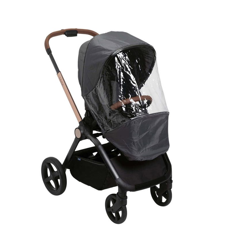 Chicco Mysa Stroller Black Satin รถเข็นเด็ก - chicco
