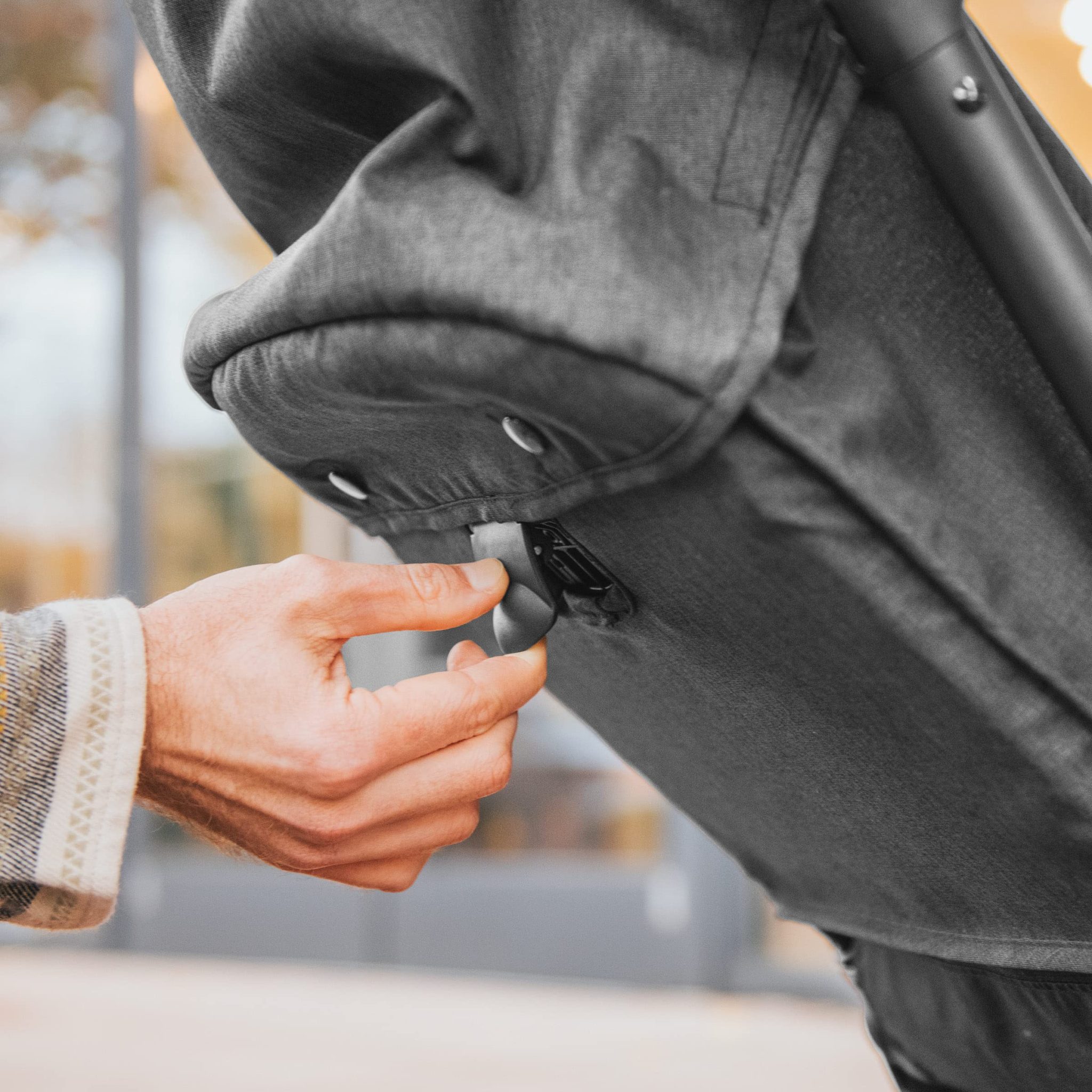 Chicco Presto Compact Stroller-Graphite รถเข็นเด็ก - chicco